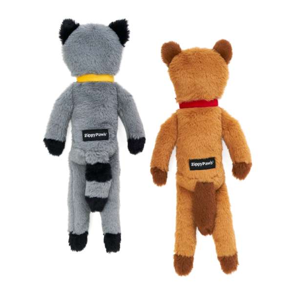 ZIPPYPAWS Fluffy Peltz –Raccoon and Chipmunk zwłoki szop pracz i ...